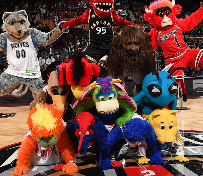Las 15 mejores mascotas de la NBA — The Mascot Store