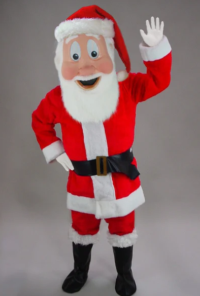 The Perfect Santa Mascot Costume for Holiday Parades and Performances ...
