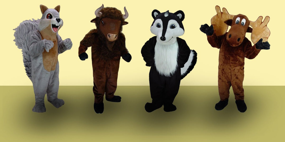 Forest Creature Mascot Costumes | Bear, Fox, Moose & Woodland Suits ...