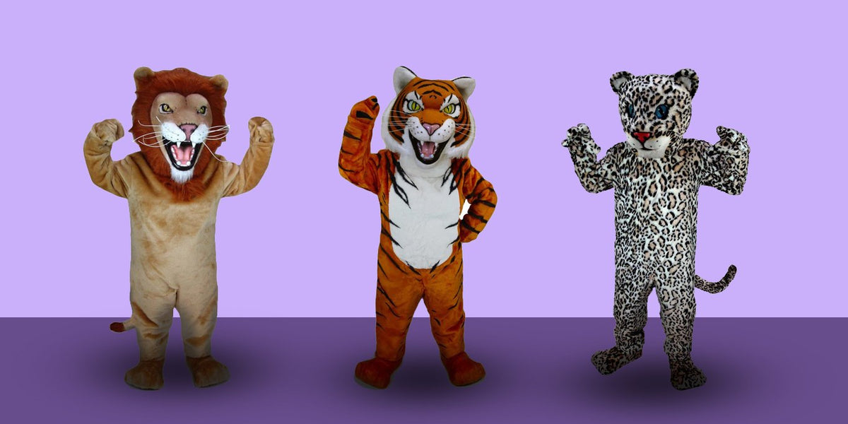 Lion & Tiger Mascot Costumes | The Mascot Store