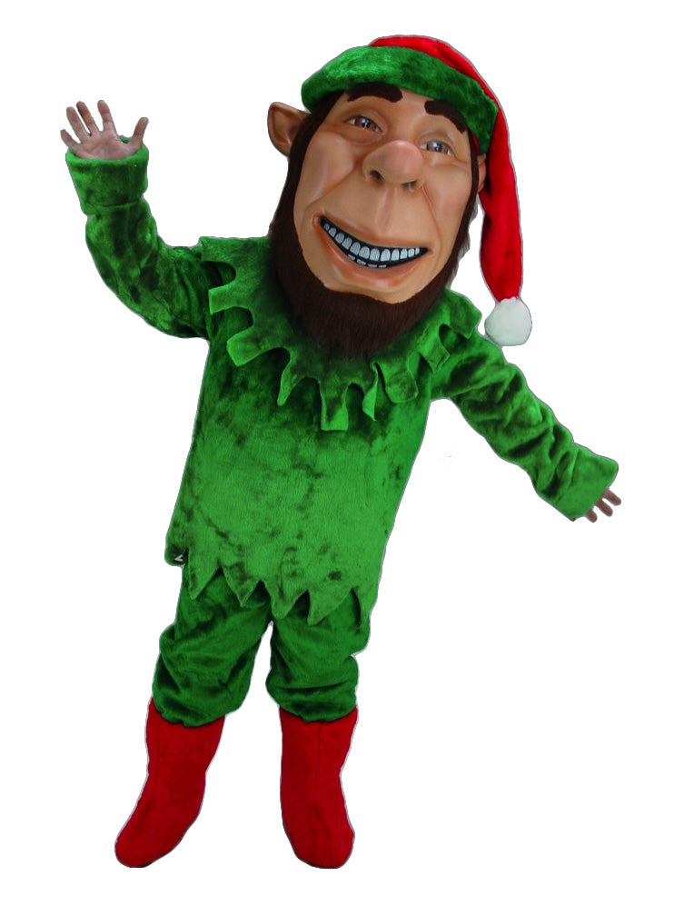 Elf Costume - Christmas Mascot 44332 MaskUS — The Mascot Store