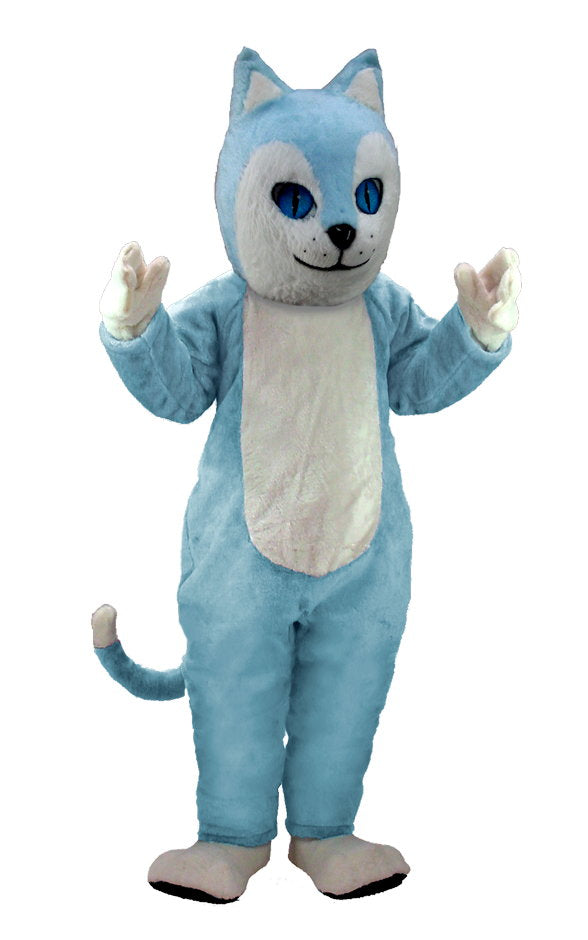 Blue Cat Mascot (Thermolite) — The Mascot Store