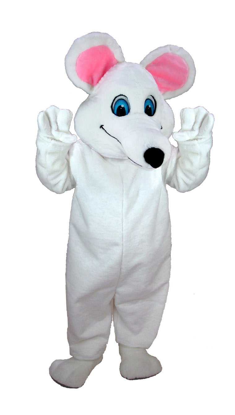 White Mouse Mascot Costume (Thermolite) — The Mascot Store