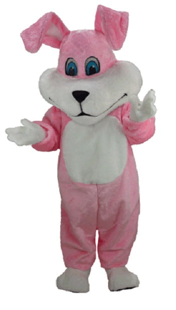 Super Pink Rabbit Mascot Bunny Costume T0227 MaskUS from — The Mascot Store