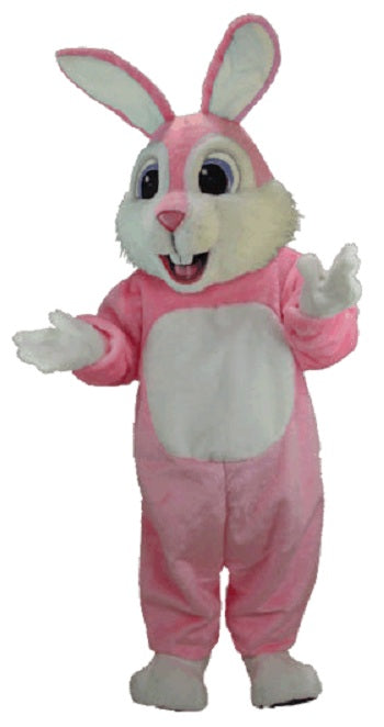 Pink Rabbit Mascot Bunny Costume T0234 MaskUS — The Mascot Store